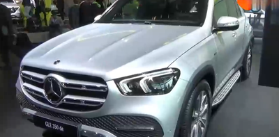 【视频】2020款奔驰GLE350e 4Matic闪亮登场，外观和内饰高清实拍_车家号_汽车之家
