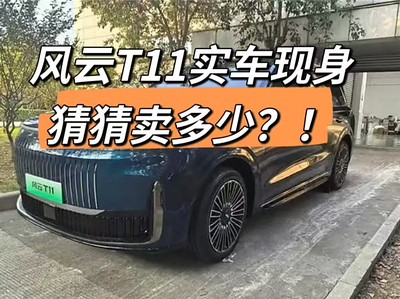 【文章】造型神似揽胜，综合续航超1400km，奇瑞风云T11最新实车曝光！_车家号_汽车之家